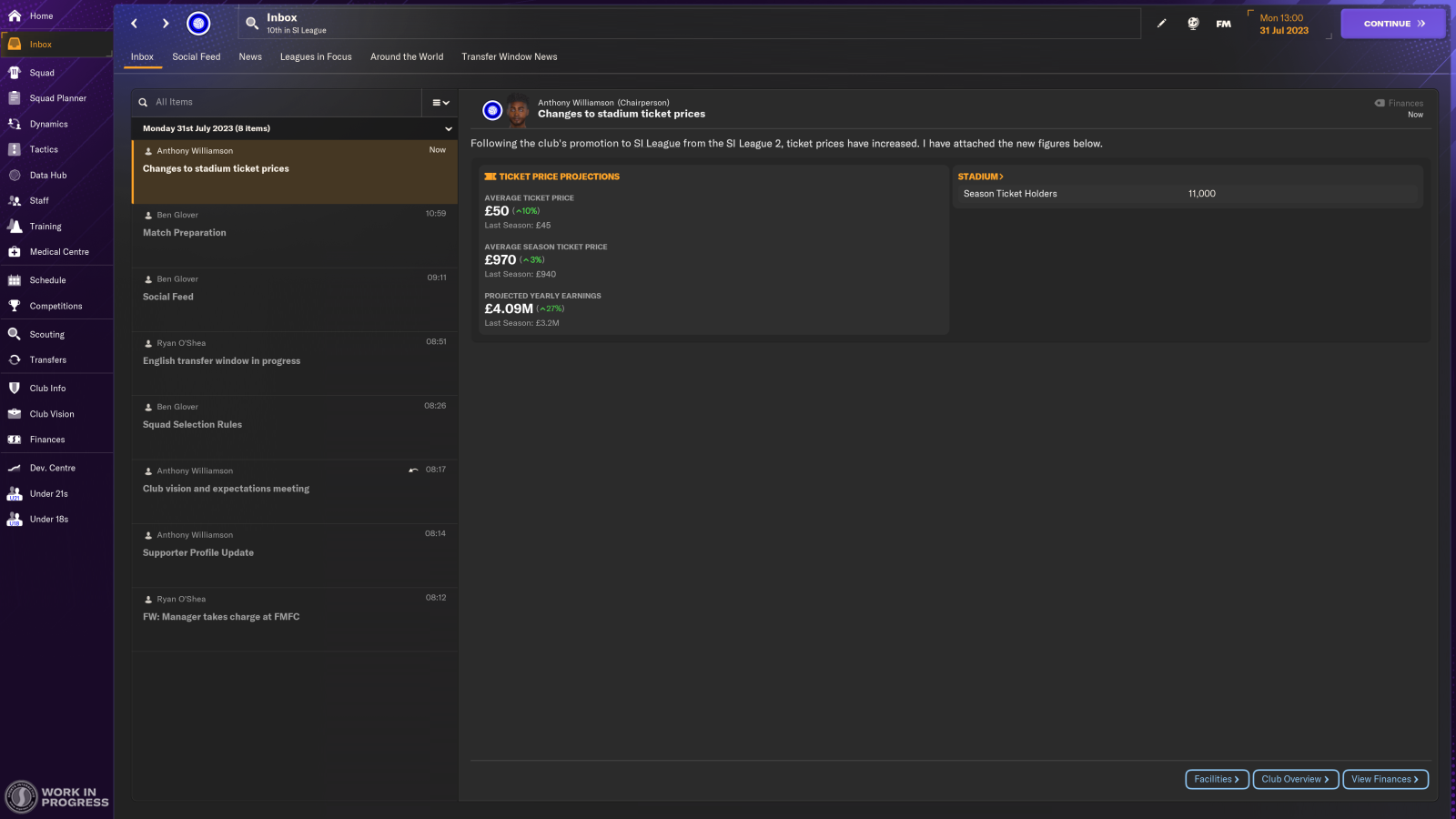 Football Manager 2024 Screenshots - FMInside Football Manager Community